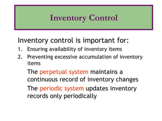 Chapter 8 - Valuation for Inventory : A cost Basis Approach | PPT