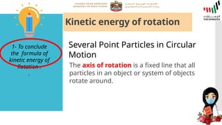 ch 1 - rotation - Kinetic energy of rotation | PPTX