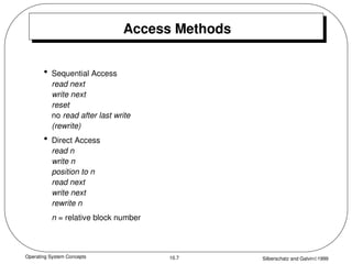 ch10.ppt of operating systems of vit bhopal | PPT