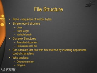 Ch10 file system interface | PPT