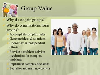 OB - Group Dynamics | PPTX