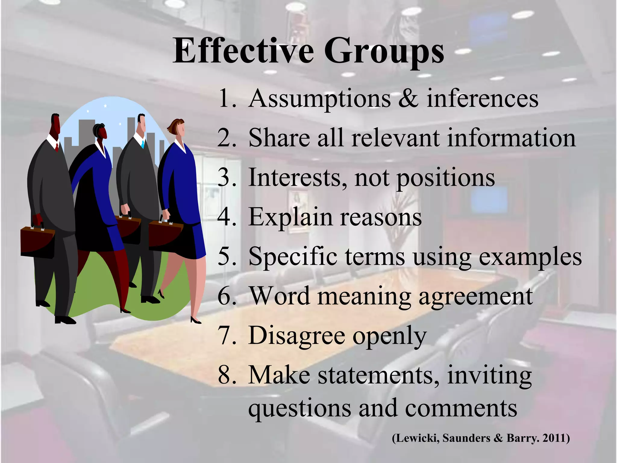 Multiple party negotiations | PPTX