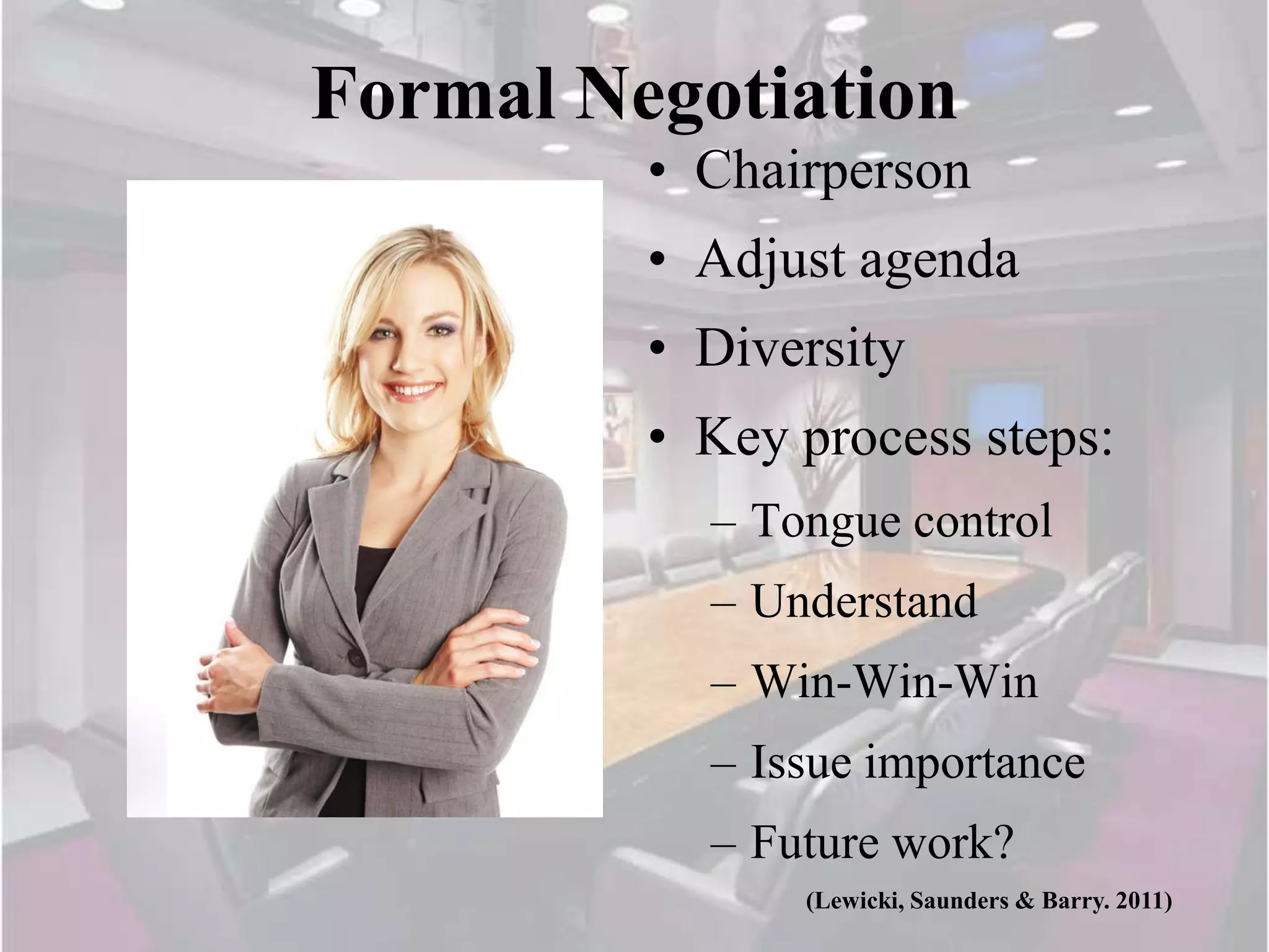 Multiple party negotiations | PPTX