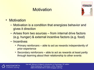 Lecture6:Chapter10-Motivation.Dr.Naif