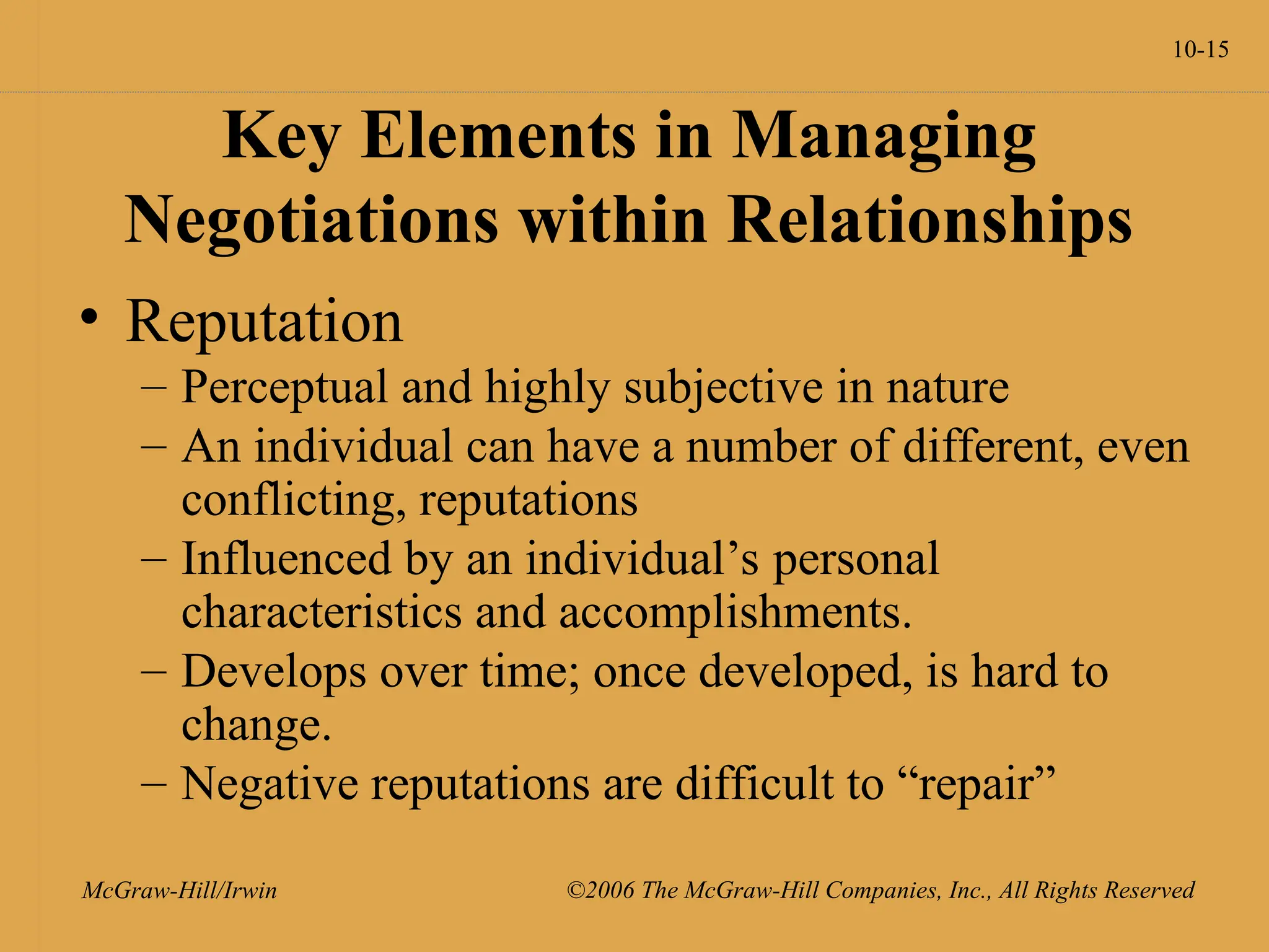 Ch 10 - Relationship in Negotiations.ppt