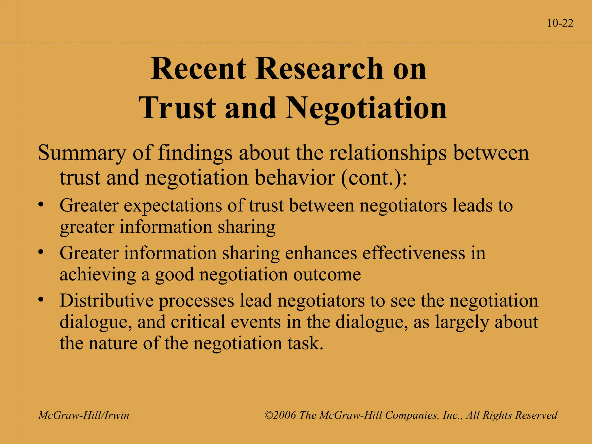 Ch 10 - Relationship in Negotiations.ppt