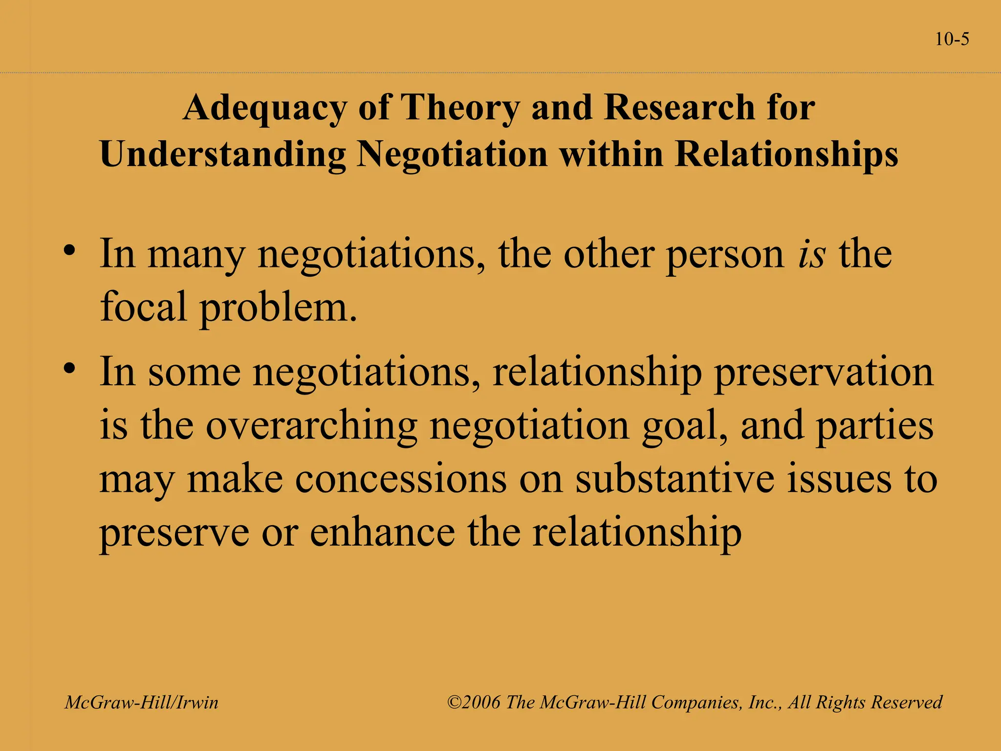 Ch 10 - Relationship in Negotiations.ppt