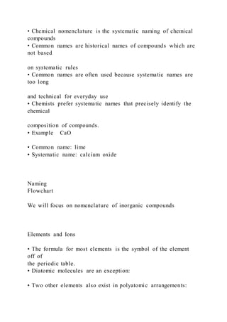 CH1000 Fundamentals of ChemistryModule 2 – Chapter 8 | DOCX