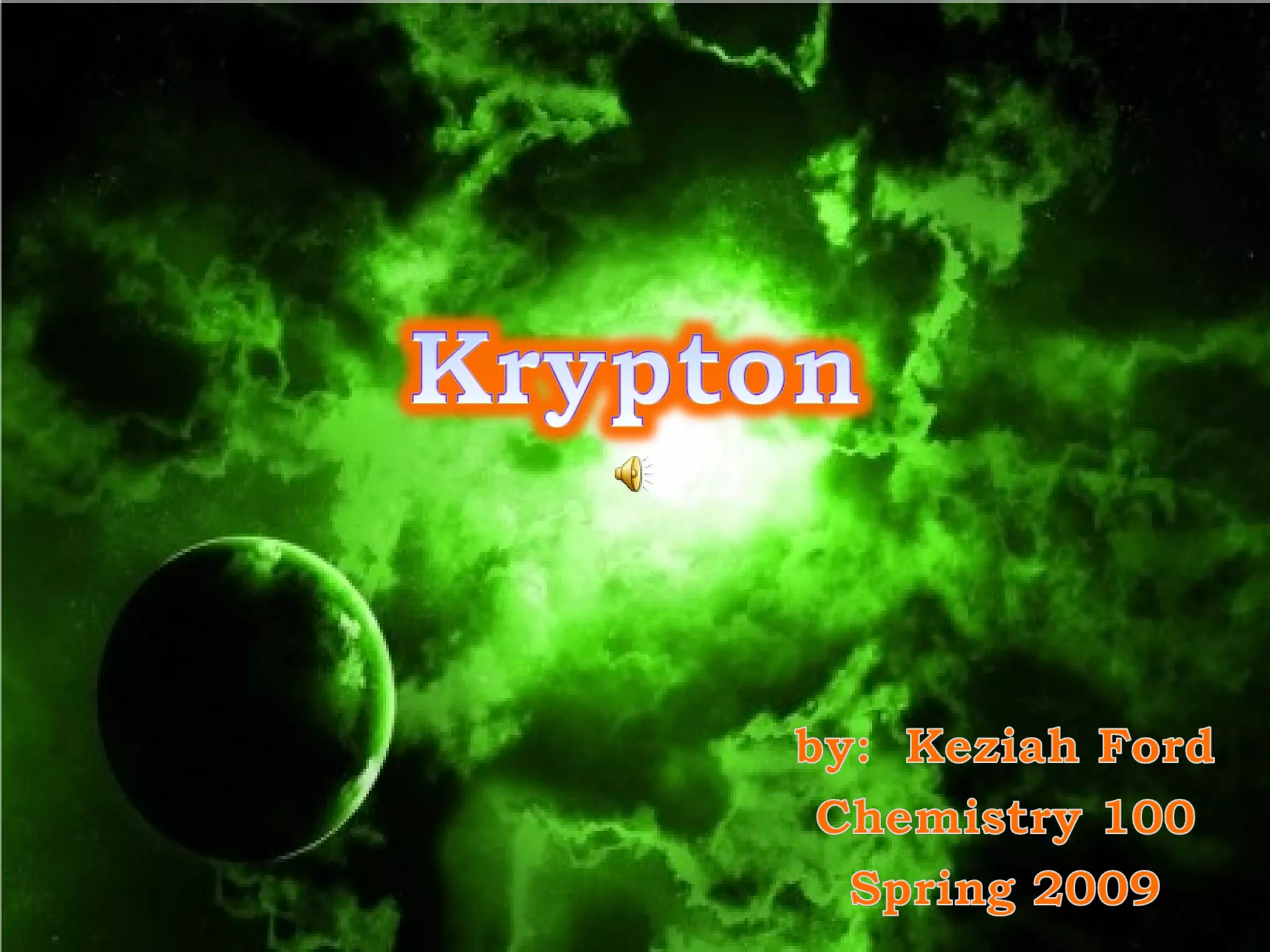Krypton | PPT