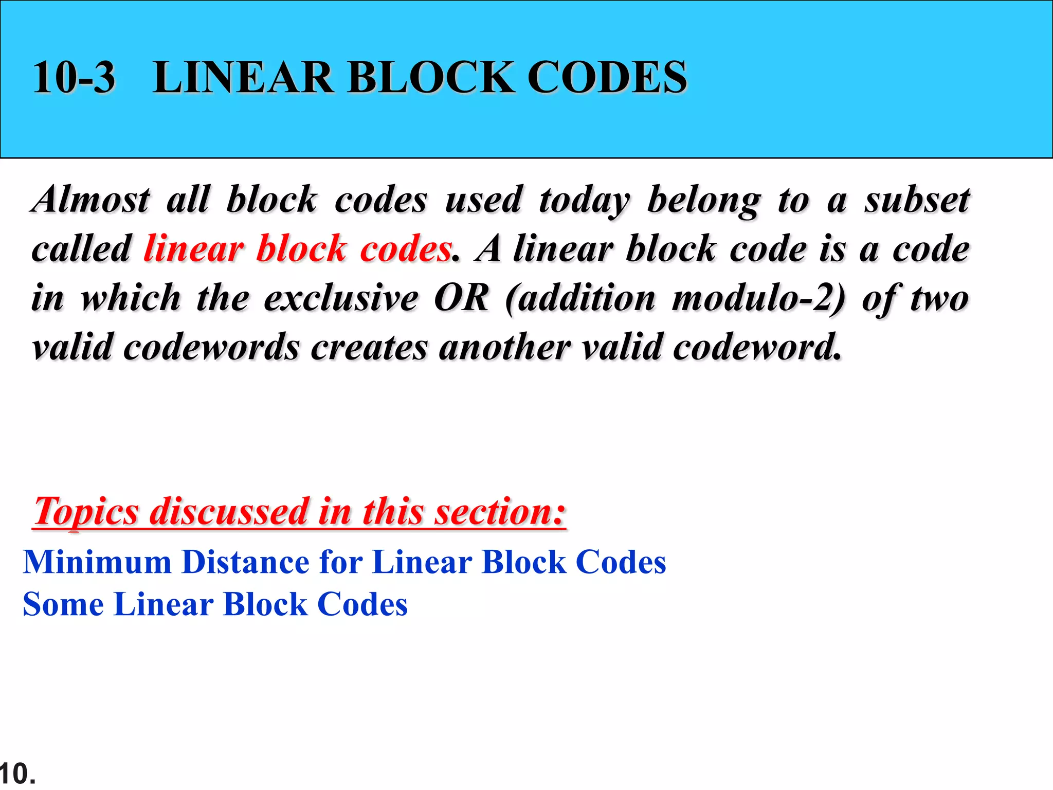 hamming code detailed | PPT