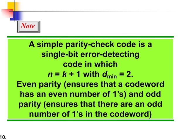 hamming code detailed | PPT