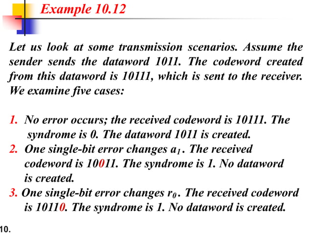 hamming code detailed | PPT