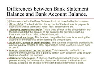 Ch 10 bank reconciliation | PPT