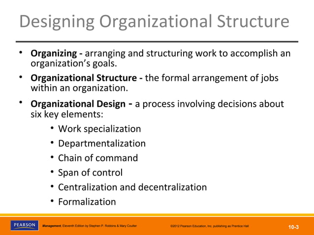 Ch 10 basic organization design | PPT