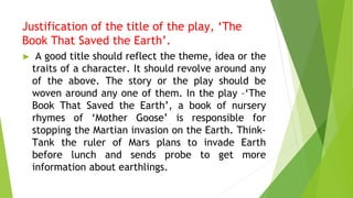 Ch 10 Book that Saved Earth 1.pptx