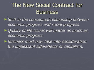 Ch 10 Changing The Social Contract Anshen | PPT