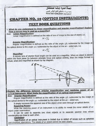 Optical Instruments (PDF) | PDF