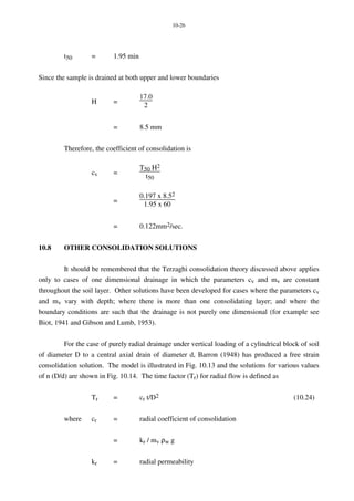 consolidation of soil | PDF