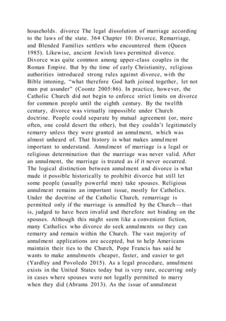 Ch 10 divorce, remarriage and blended families the critically ac | DOCX