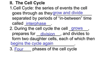 Cell Division - Mitosis and Meiosis lect | PPT