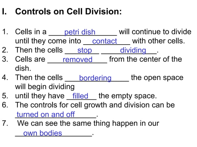 Cell Division - Mitosis and Meiosis lect | PPT | Biological Sciences ...