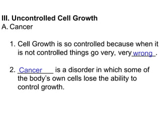 Cell Division - Mitosis and Meiosis lect | PPT