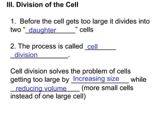 Cell Division - Mitosis and Meiosis lect | PPT