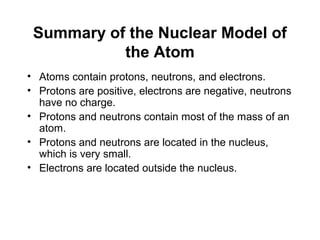 Ch10 eh atomic model of matter | PPT