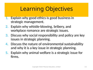 Ethics/Social Responsibility / Sustainability | PPTX