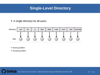 Operating System : Ch10 file system interface | PPT | Free Download