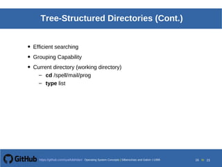 Operating System : Ch10 file system interface | PPT | Free Download