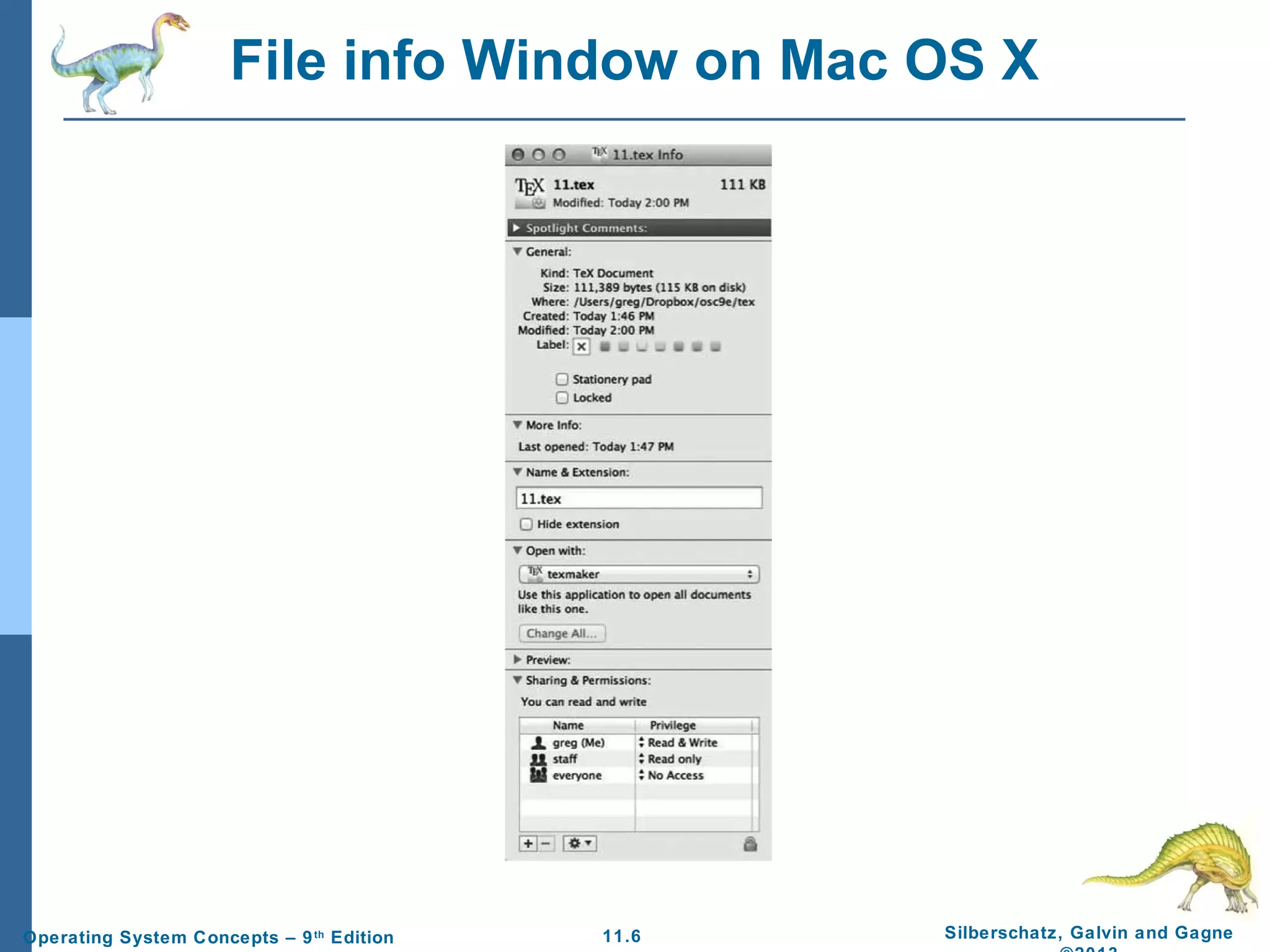 Ch11 file system interface | PPT