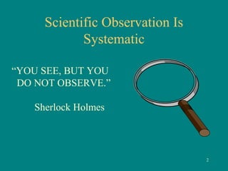 Ch10 observation | PPT