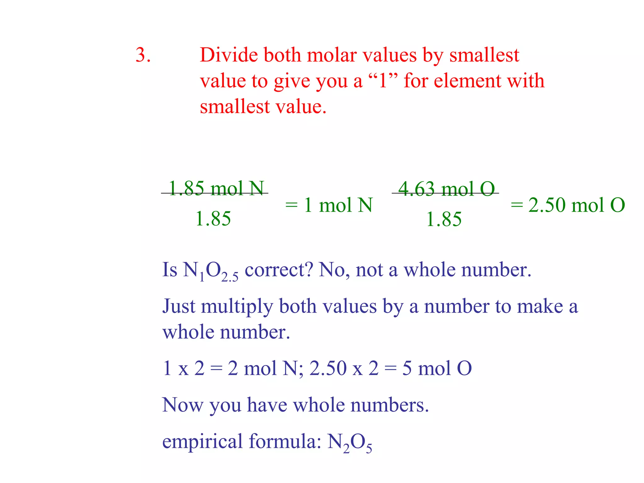 Ch 10 Ppt The Mole Pptx