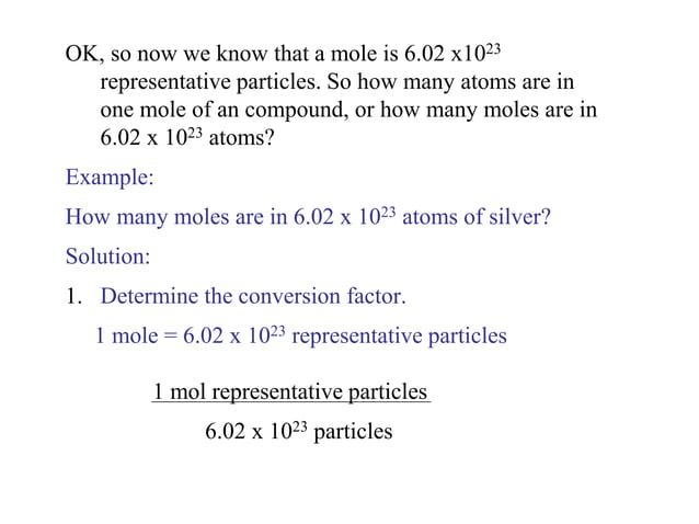 Ch 10 PPT...The Mole.pptx