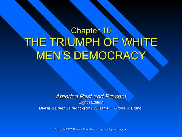 Ch 10 ppt notes MARTIN APUSH | PPT