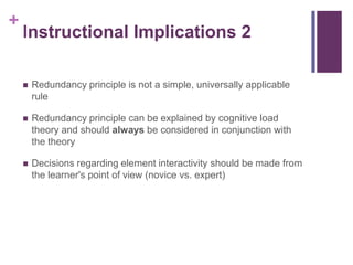Redundancy Principle | PPTX