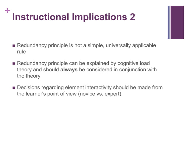 Redundancy Principle | PPTX