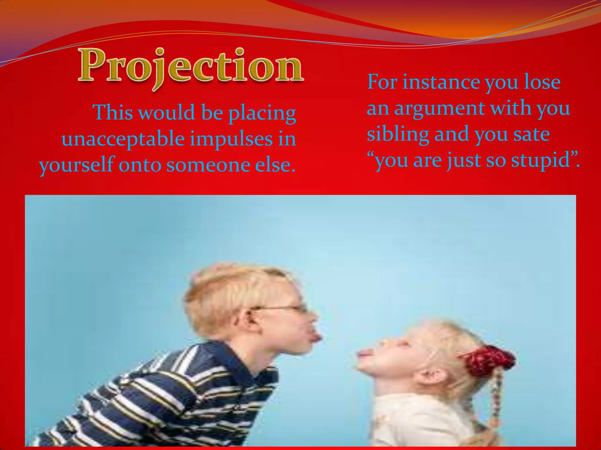 Freud's Defense Mechanism | PPT