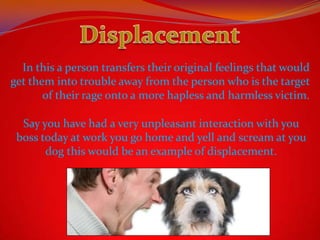 Freud's Defense Mechanism | PPT