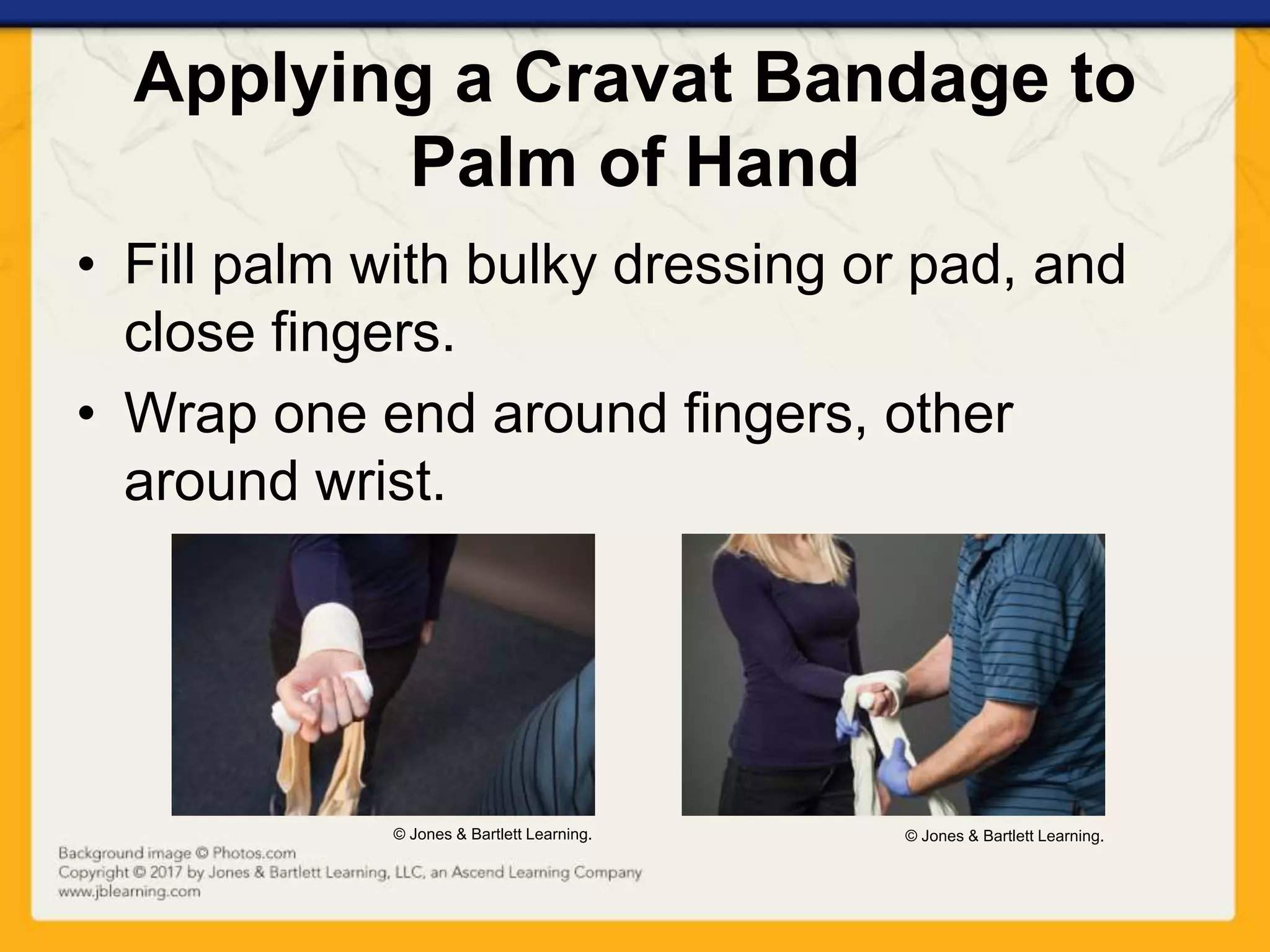 Ch10 presentation bandaging_wounds | PPTX