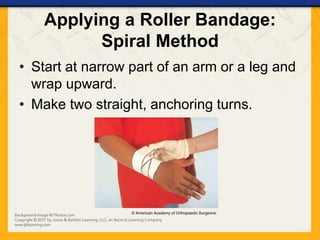 Ch10 presentation bandaging_wounds | PPTX