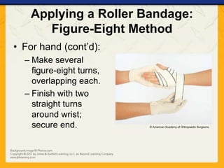 Ch10 presentation bandaging_wounds | PPTX