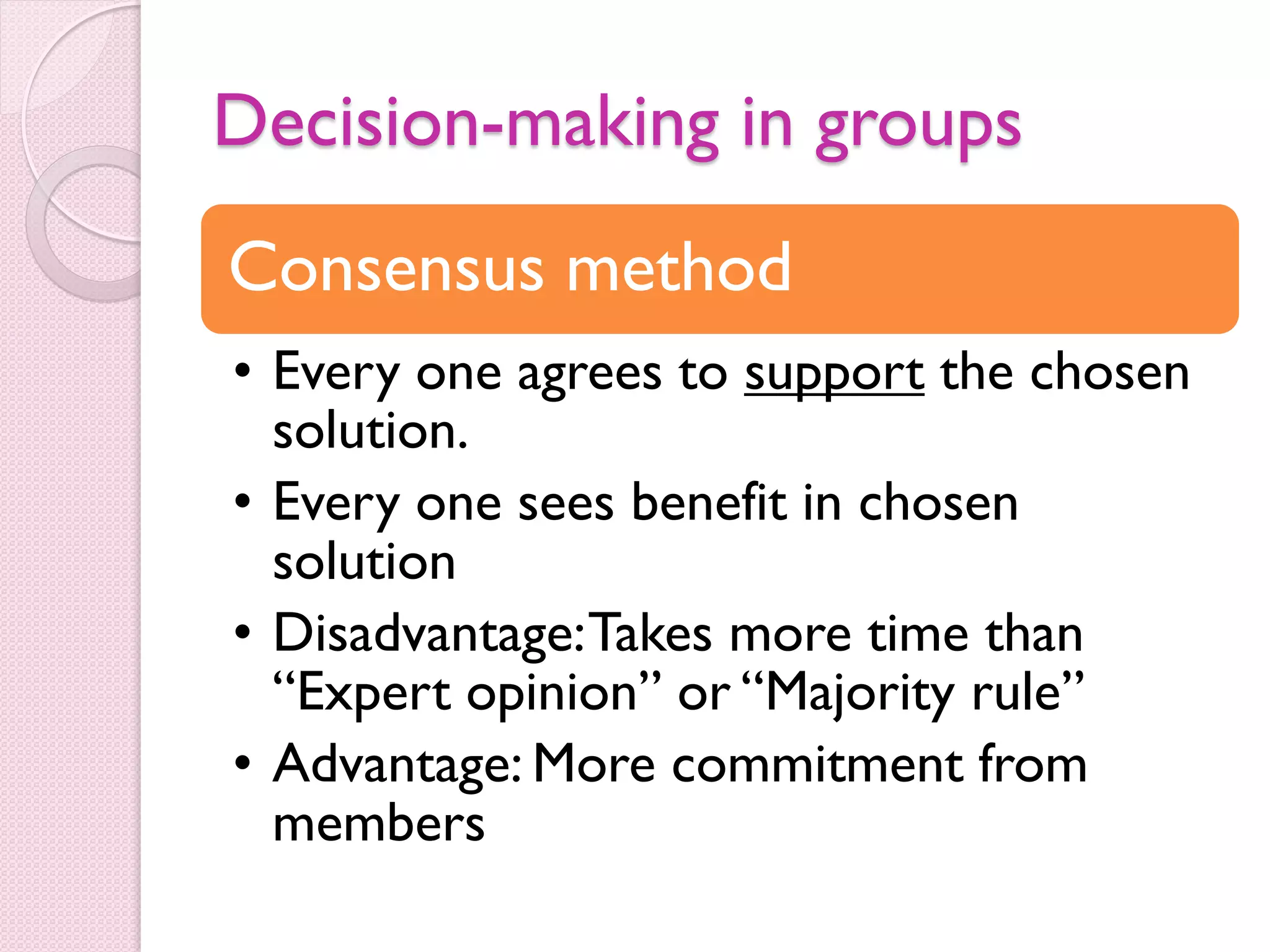 COM 110 Ch 10 Group Problem Solving | PPT
