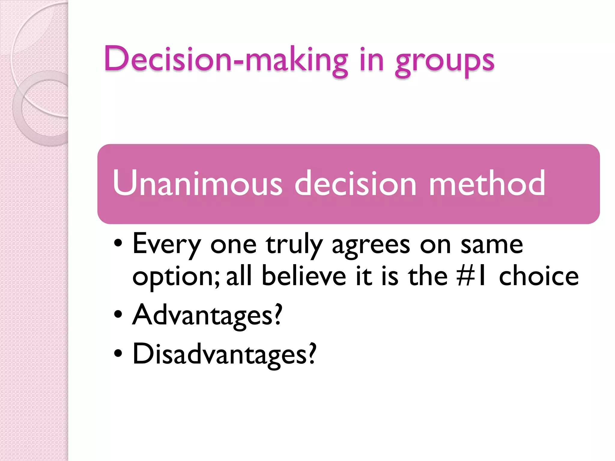 COM 110 Ch 10 Group Problem Solving | PPT