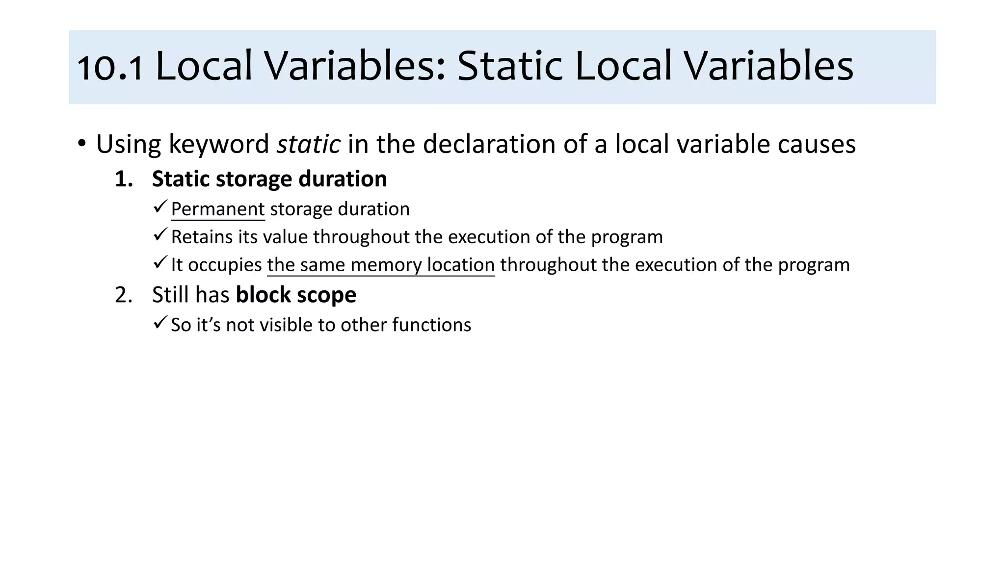 Ch10 Program Organization | PPTX | Programming Languages | Computing