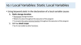 Ch10 Program Organization | PPTX | Programming Languages | Computing