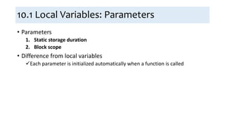 Ch10 Program Organization | PPTX | Programming Languages | Computing