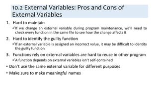 Ch10 Program Organization | PPTX | Programming Languages | Computing