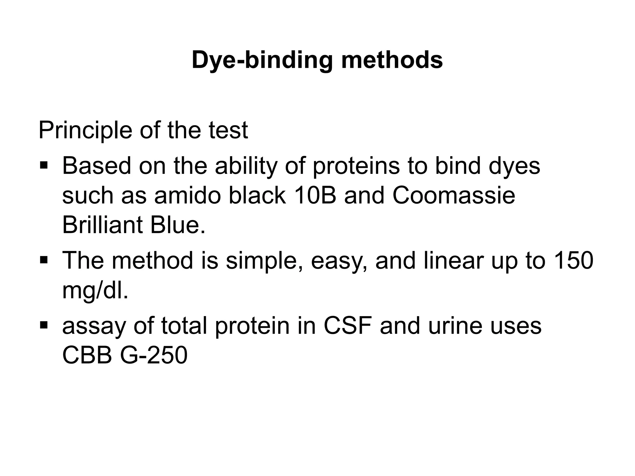 Estimation of protein quality using various methods | PPT